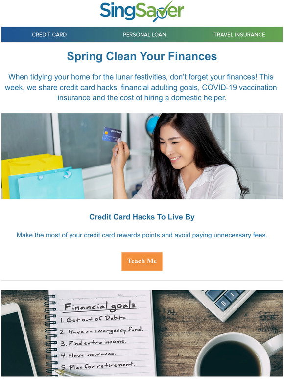 Singsaver SG: CNY Financial Housekeeping Hacks | Milled