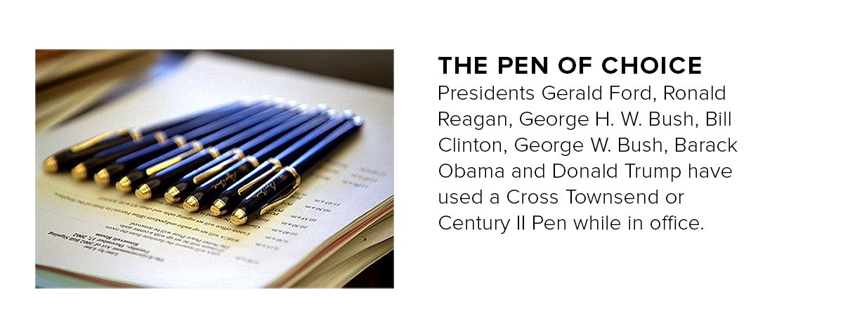 Cross: The Presidential Pen of Choice | Milled