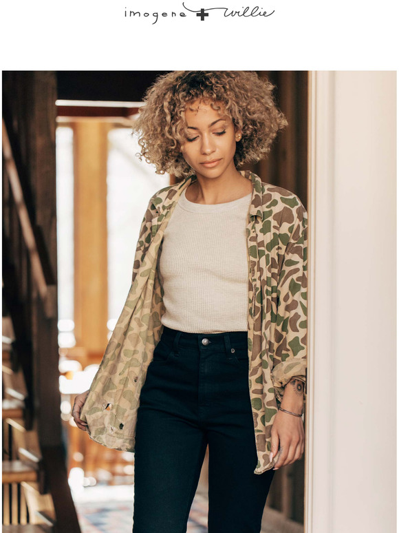 Imogene and Willie: blue black is back. 🖤 | Milled