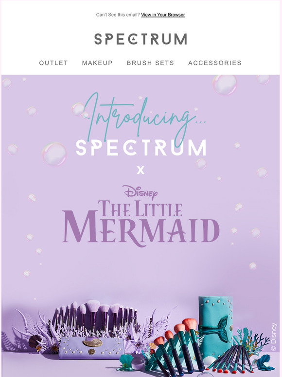 Spectrum Collections: Introducing NEW Spectrum x Disney The Little ...