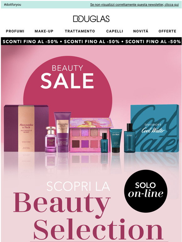 Douglas: SALDI FINO AL -50% 💎 Scopri le offerte della settimana su ...
