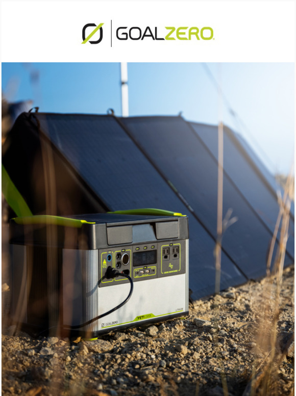 Goal Zero: Solar generators built for endless power | Milled