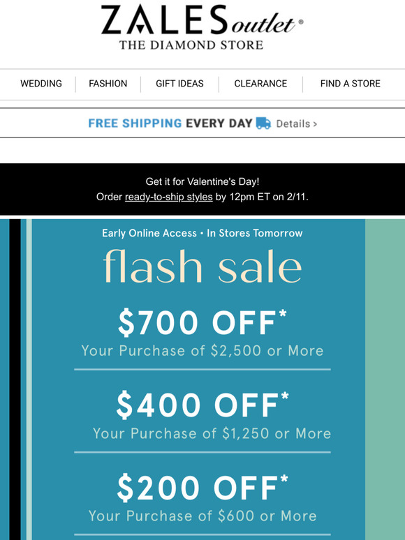 Zales: EARLY ACCESS! Up to $700 Off Your Entire Purchase | Milled