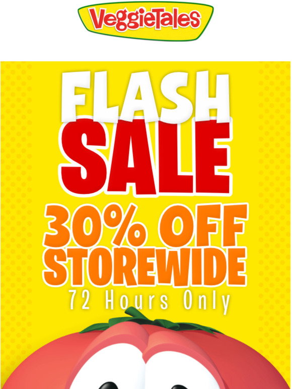 VeggieTales: 30% Off Storewide - 72 Hours Only! | Milled