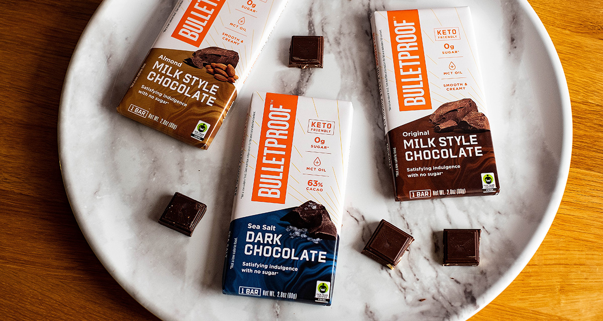Bulletproof: 🍫 NEW: Chocolate Bars (3 mouthwatering flavors!) | Milled