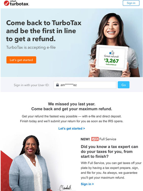 Intuit: 📎 (Please Sign in to Your Account) Get Every Dollar You Deserve ...