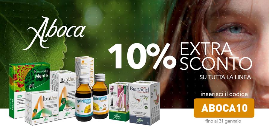 Superfarma: 🌿 Extra Sconto del 10% sui prodotti a marchio Aboca | Milled