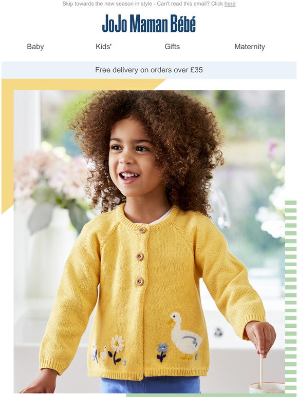 Jojo Maman Bébé: NEW | Kids' Spring Preview | Milled