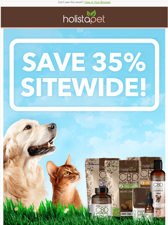 Holista Pet: HUGE Discounts For Your Pet This Weekend Only! | Milled