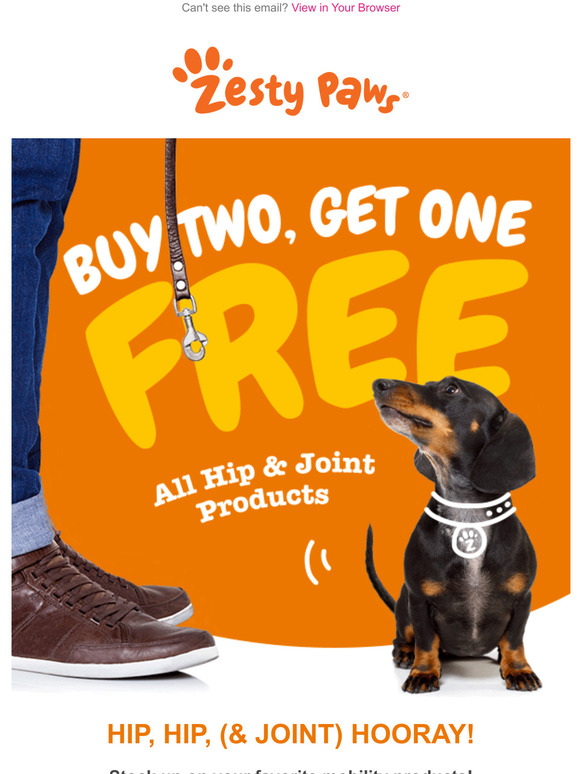 Zesty Paws: Buy 2, get 1 FREE! PLUS: Get 20% OFF all Zesty Paws ...
