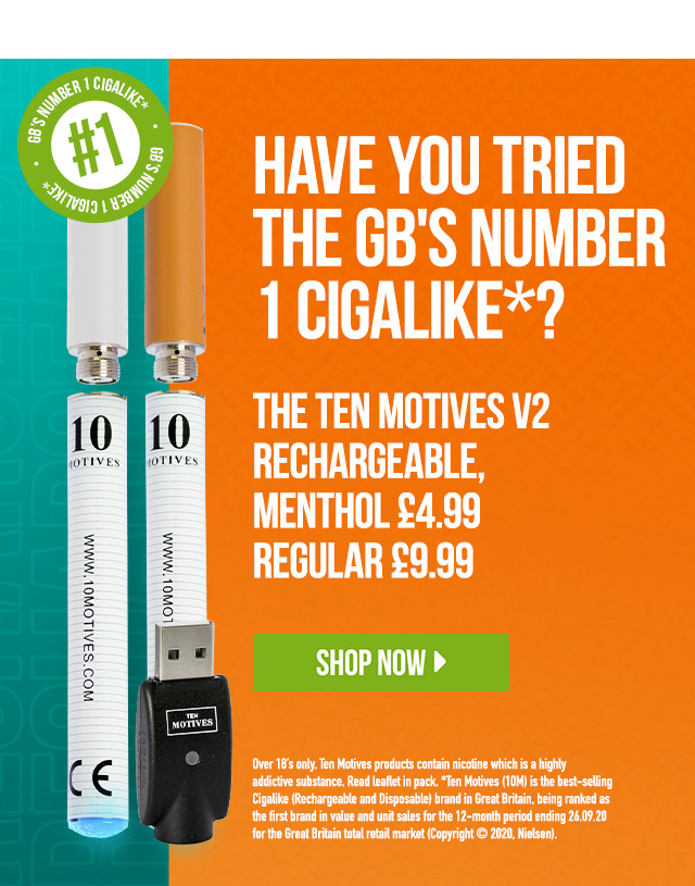 Ten Motives: Ten Motives Devices, Rechargeable and Disposable Available ...