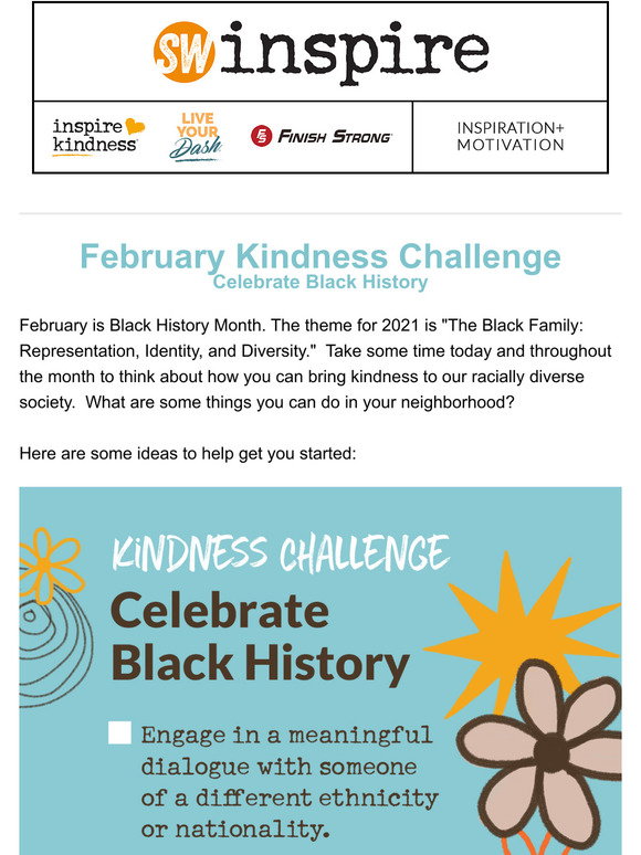 Inspire Kindness: Celebrate Black History Month | Milled