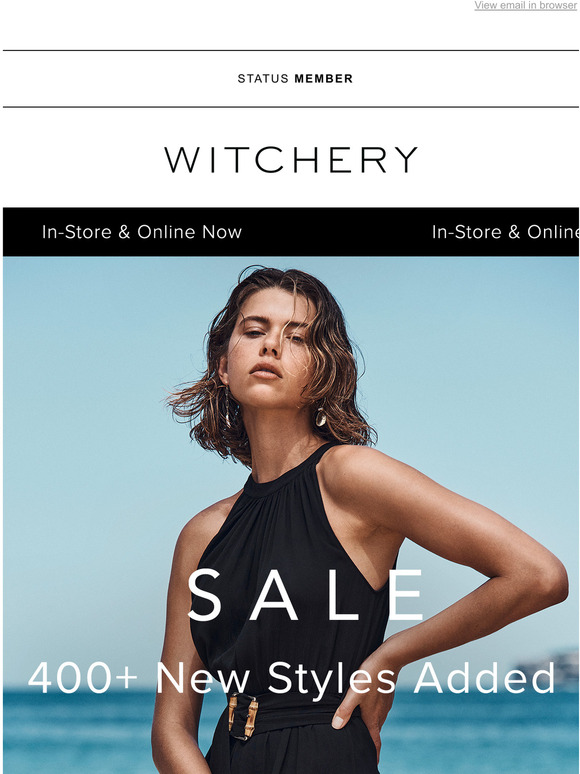 Witchery: NEW SALE FAVOURITES. IN-STORE & ONLINE NOW. | Milled