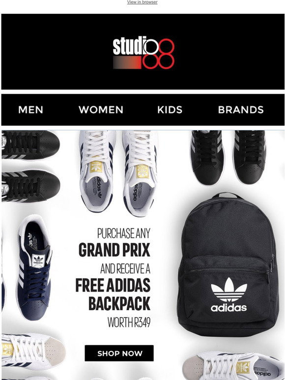 Studio 88: Shop these legendary adidas styles and get a FREE GIFT | Milled