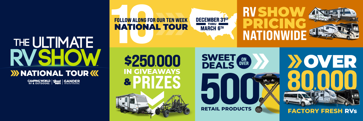 Camping World: RV Show Pricing Is Now Nationwide! | Milled