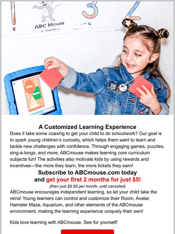 ABCmouse: A Customized Learning Experience | Milled
