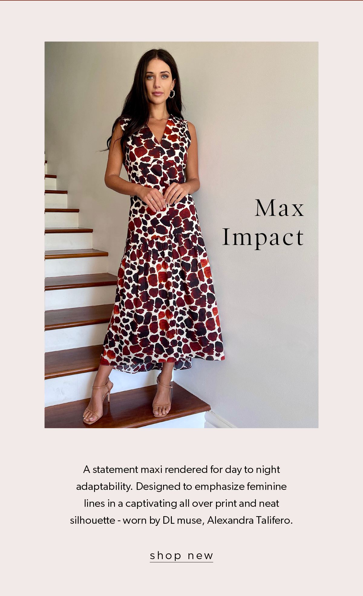 David Lawrence: The Kiya Print | As Seen On Alexandra Talifero | Milled