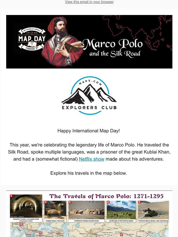 Maps.com: Celebrating International Map Day | Milled