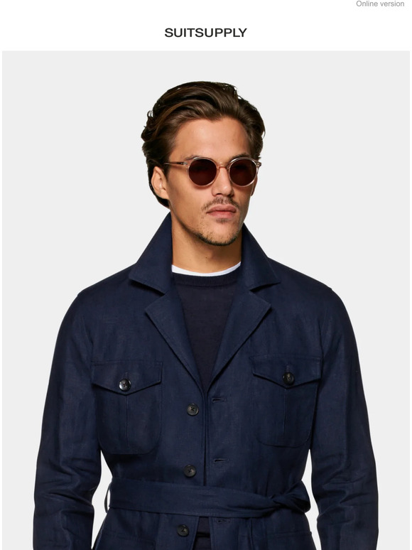 Suitsupply: New in: The Navy Safari Jacket | Milled