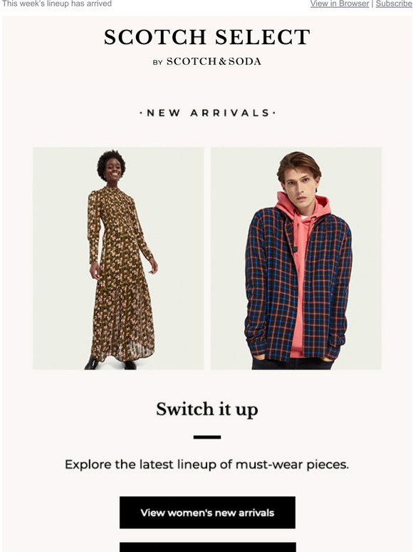 Scotch & Soda: Reach for all new looks | Milled