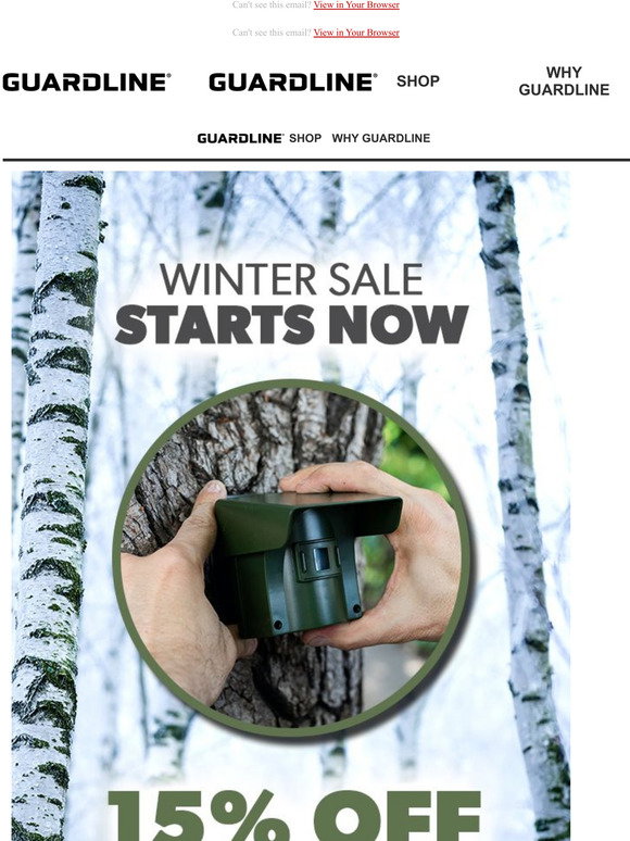 Guardline Security: Stay safe this winter with 15% off! | Milled