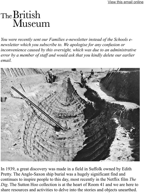 British Museum: Uncovering Sutton Hoo | Milled