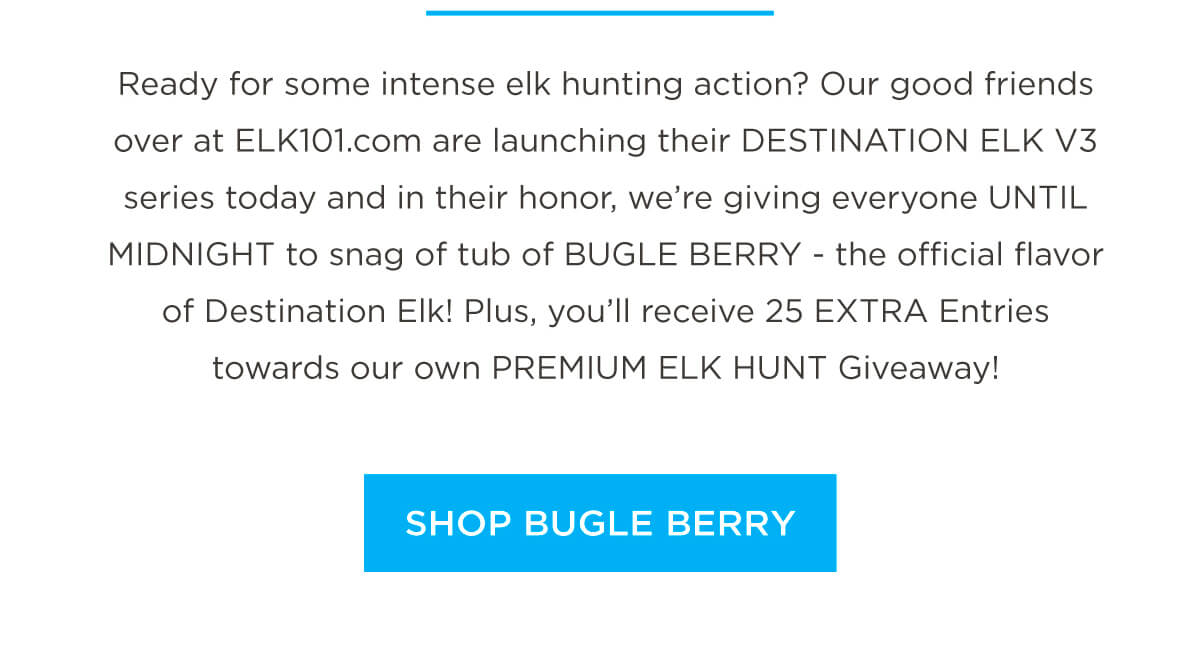 MTN OPS: 📣 Bugle Berry is Back! [ONLY UNTIL MIDNIGHT] | Milled