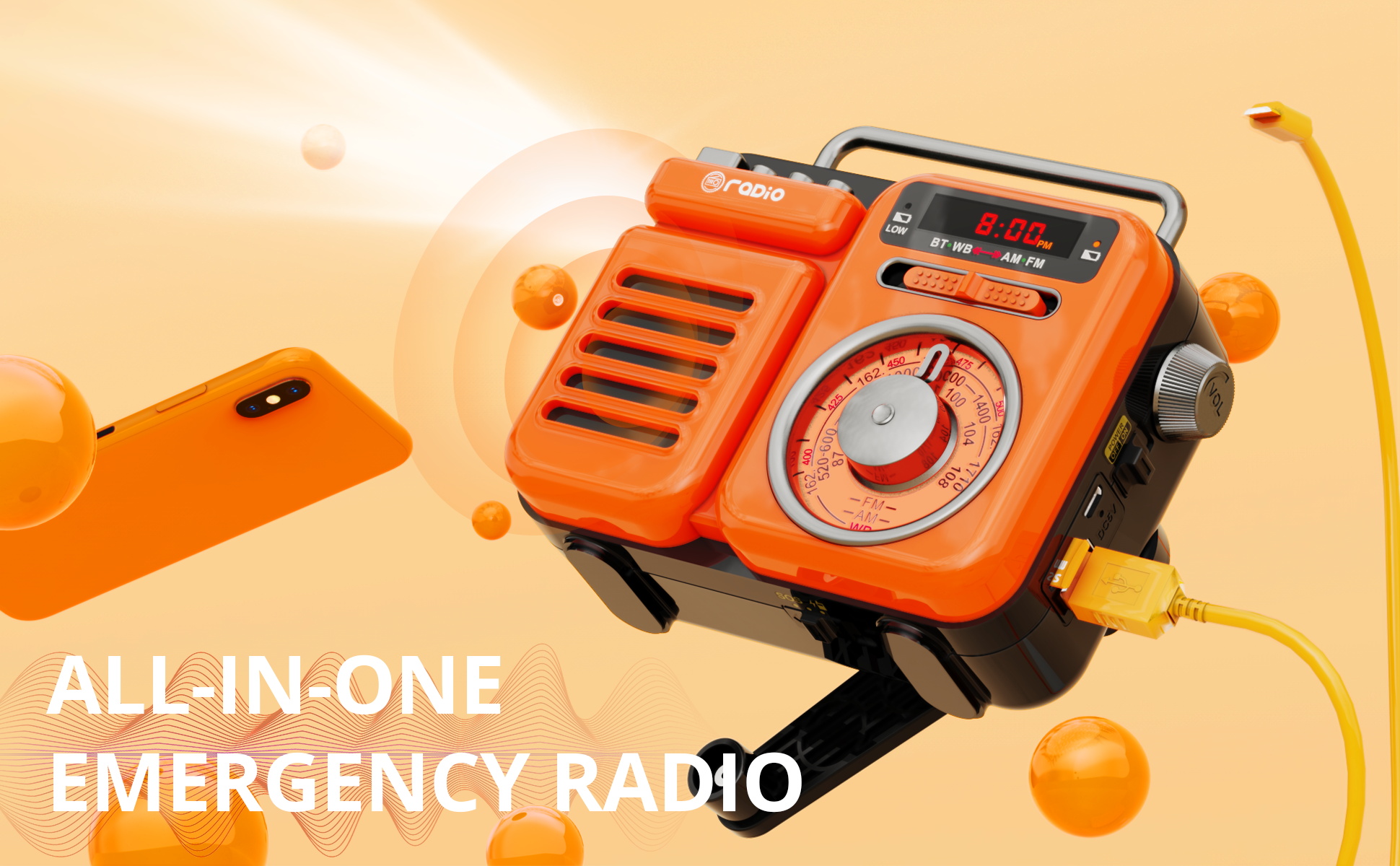 Radioddity: Introducing the All-New Raddy RW3 Emergency Radio | Milled