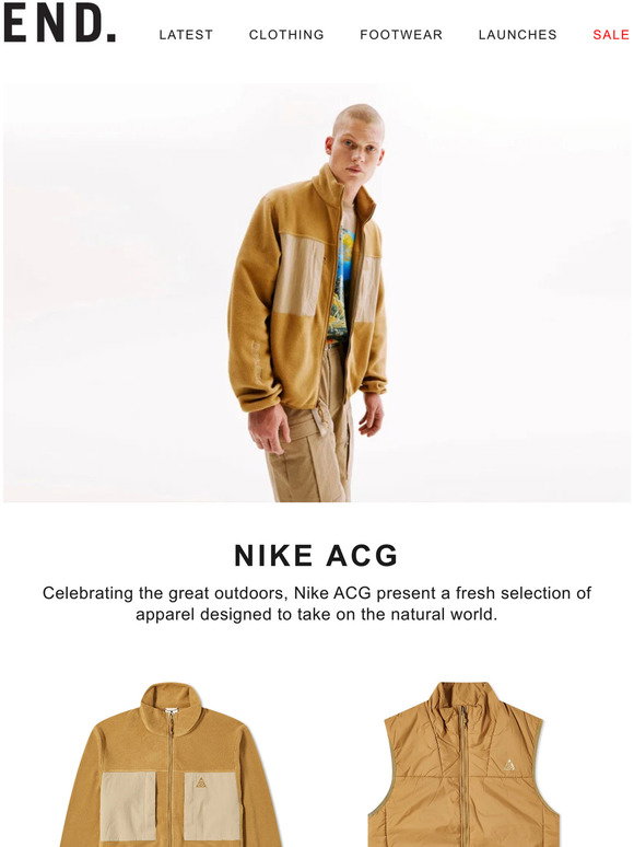 END.: Nike ACG SS21 collection & Air Jordan 1 Zoom CMFT PSG - now ...