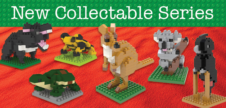 Australian Geographic: New Collectable Mini Blocks Series | Milled