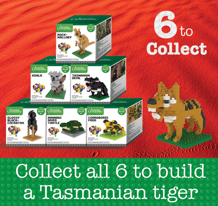 Australian Geographic: New Collectable Mini Blocks Series | Milled