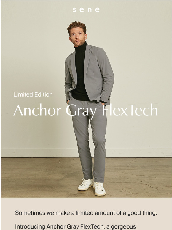 Sene: Meet The New Anchor Gray FlexTech Suit! | Milled