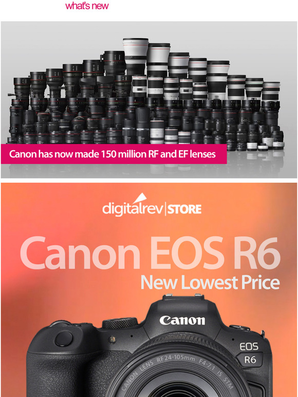 DigitalRev Cameras: FCanon has now made 150 million RF and EF lenses ...