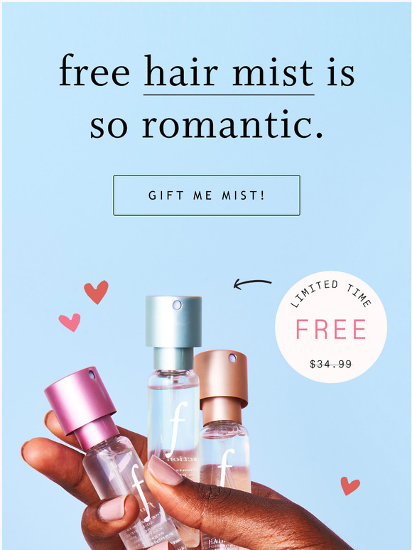 Function of Beauty: FREE hair mist set 💕 | Milled