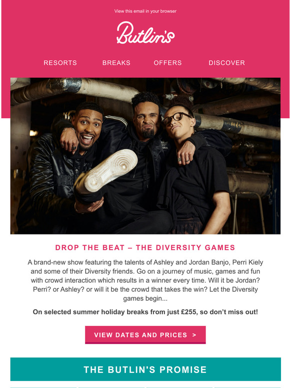 Butlins: The Diversity Games are coming to Butlin's! | Milled