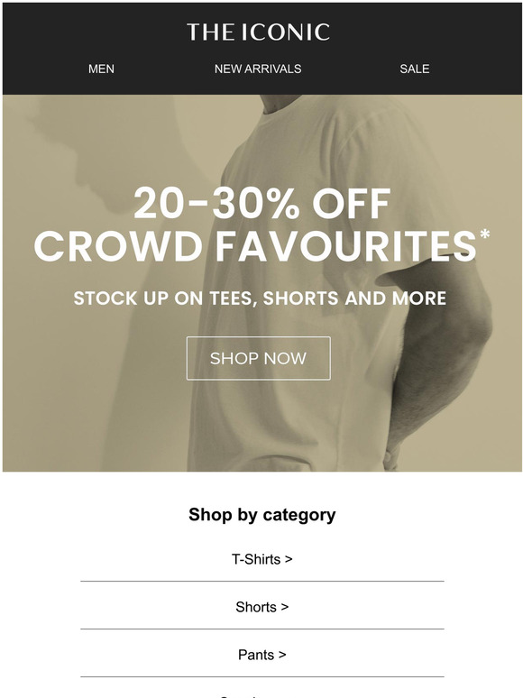 The Iconic: 20-30% OFF crowd favourites 💯 | Milled
