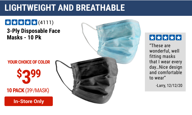 Harbor Freight: NEW Face Masks to Help Keep you Safe | Milled
