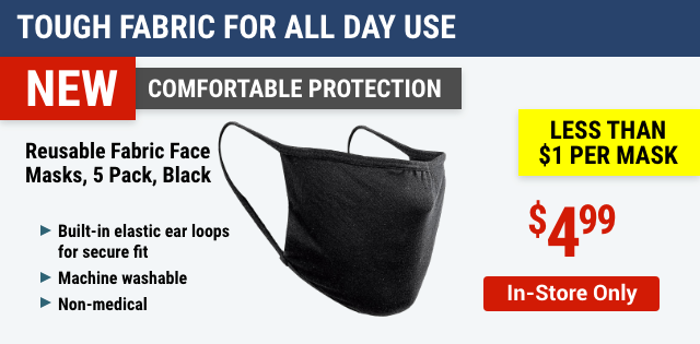 Harbor Freight: NEW Face Masks to Help Keep you Safe | Milled