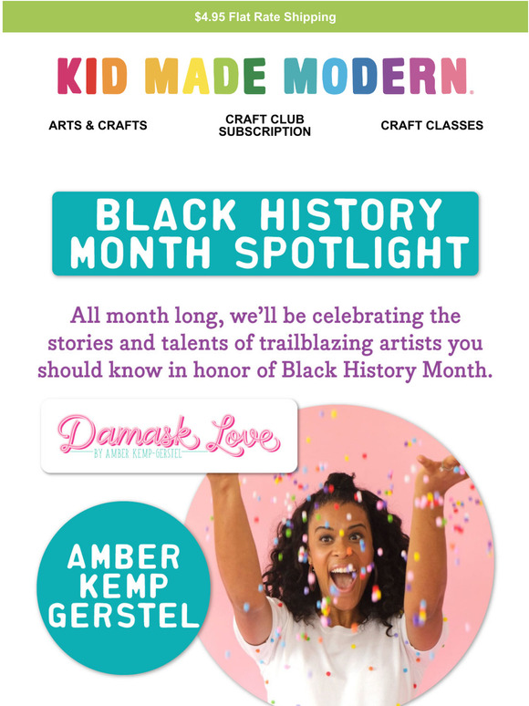 Kid Made Modern: 🌈 Artist Spotlight: Amber Kemp-Gerstel | Milled