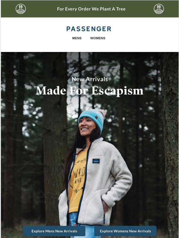 Passenger Clothing: NEW Arrivals for brighter days | Milled