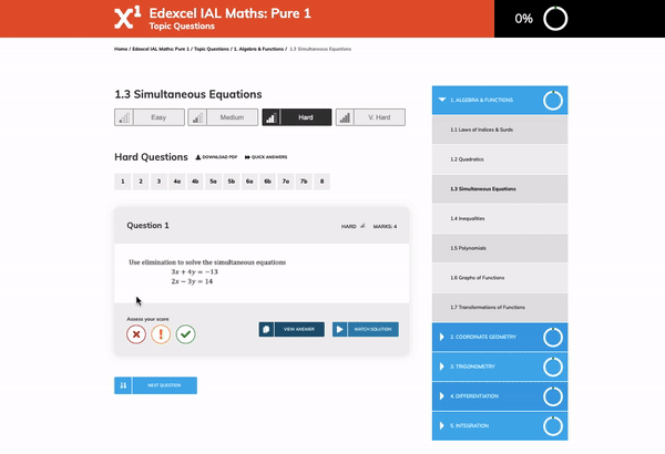 Save My Exams: NEW! Edexcel International Maths Topic Questions and ...