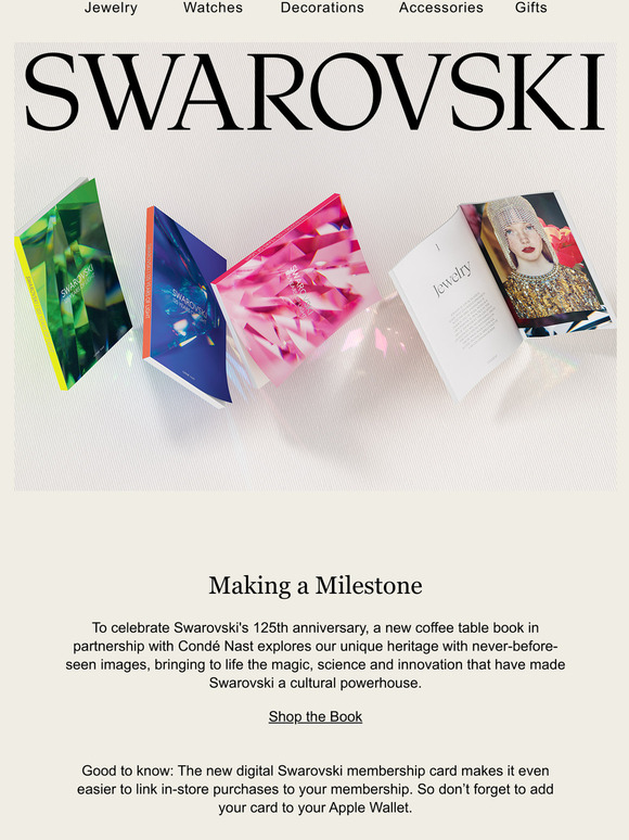 Swarovski: Introducing ‘Swarovski: 125 Year of Light’ special ...