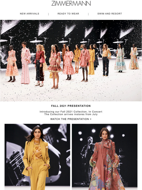 Zimmermann: First Look: Watch our Fall 2021 RTW Presentation, In ...