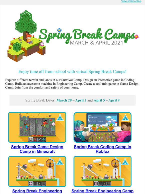 Connected Camps: 🌼 Welcome Spring with Our Spring Break Camps in ...