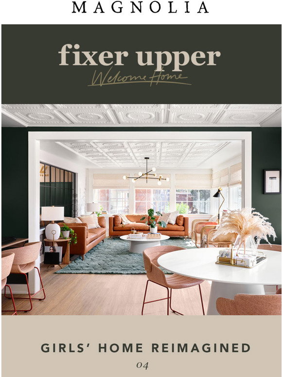 Magnolia: Explore episode 4 of Fixer Upper: Welcome Home | Milled
