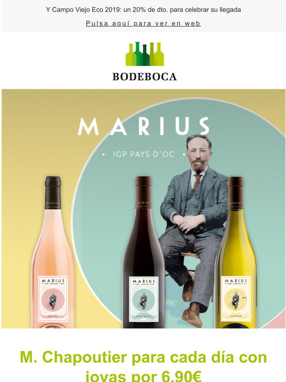 Bodeboca: Marius, la versión más accesible de M. Chapoutier en primicia ...