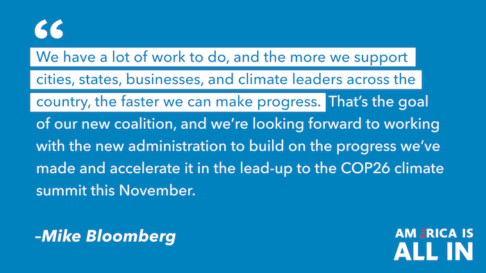 Mike Bloomberg: America Is All In as the U.S. rejoins the Paris ...