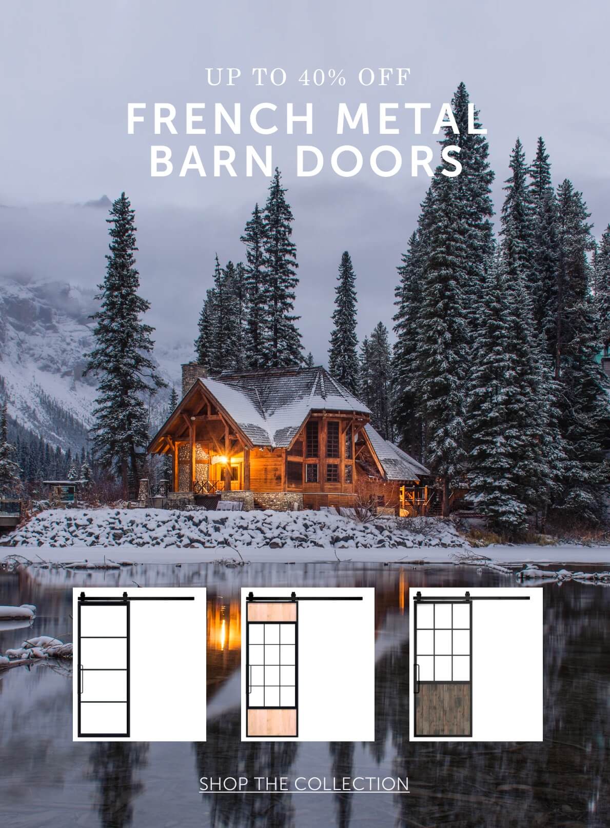 Rustica Hardware: Featuring: Mountain French Full Double Barn Doors 😍 ...