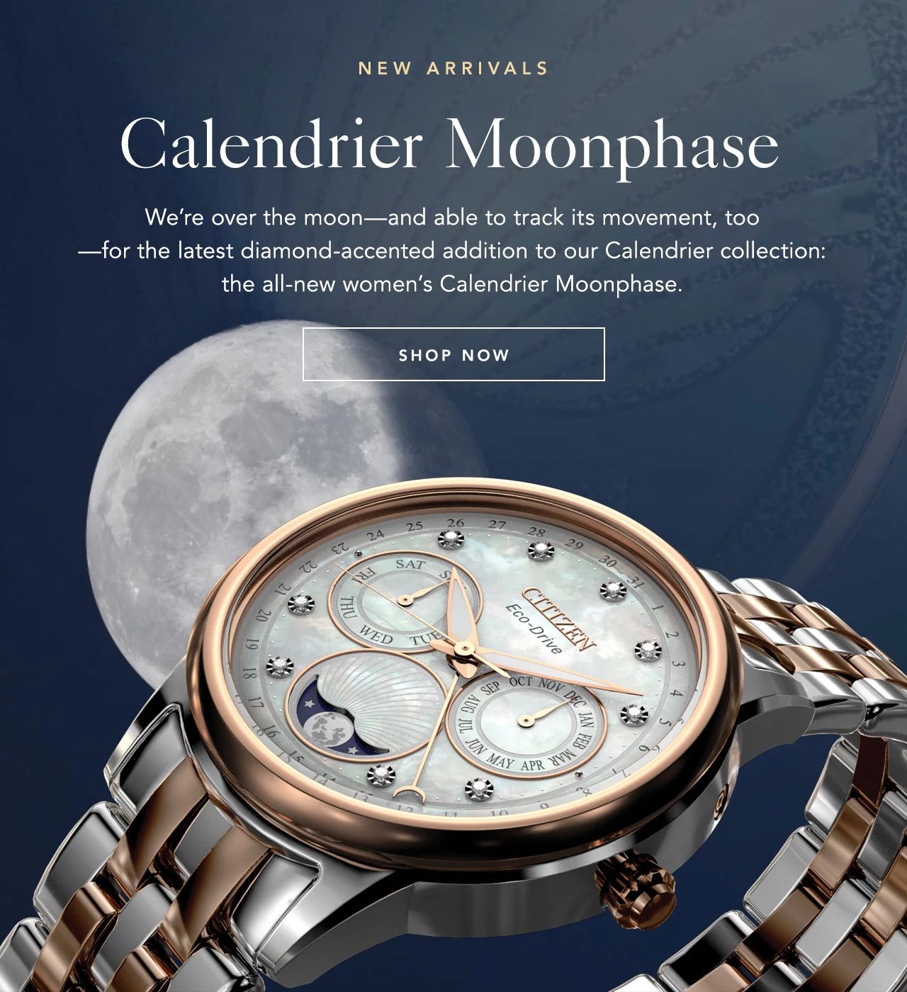 Citizen: Introducing the Dreamy Citizen Calendrier Moonphase 🌙 | Milled