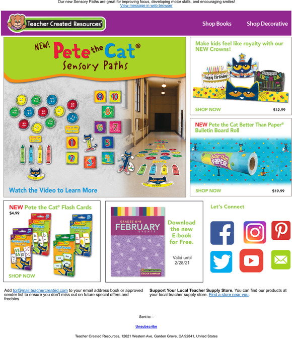 Teacher Created Resources: Give Students an Energy Outlet With Our New ...